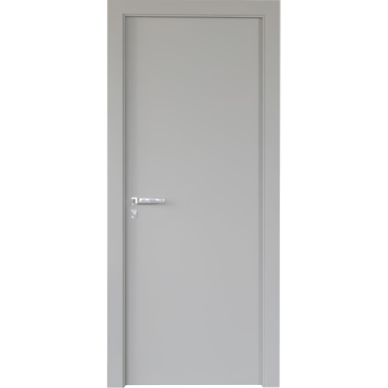 Kit Porta Pronta Sólida Laca Soft Cinza Grey com Alizar de 7cm - Allmad